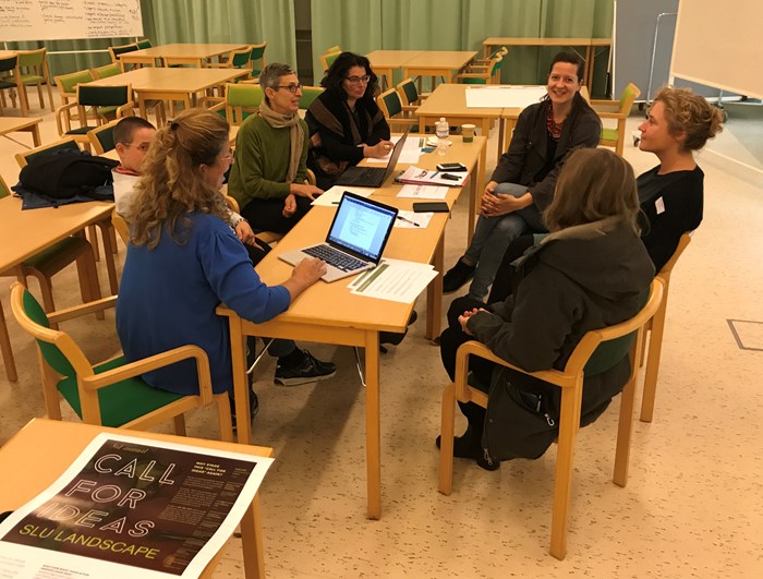 From the SLU Landscape Days in Alnarp, October 18-19, 2017 ...